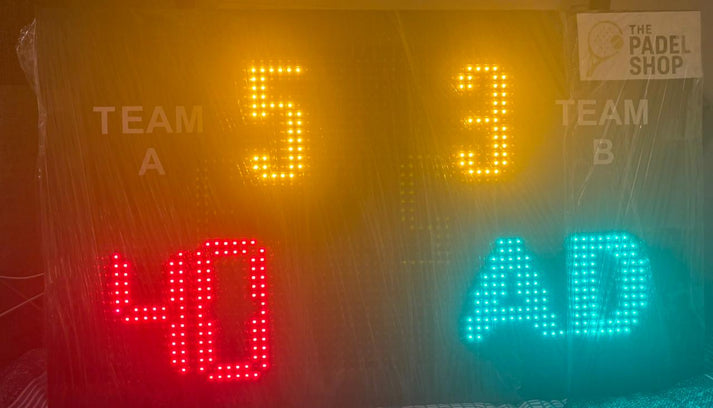 Padel Scoreboard (Waterproof + Remote Control) – The Padel Shop